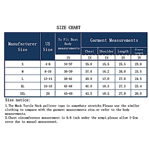 HieasyFit Women's Cotton Mock Turtle Neck Thermal Baselayer Top Light Gray Large