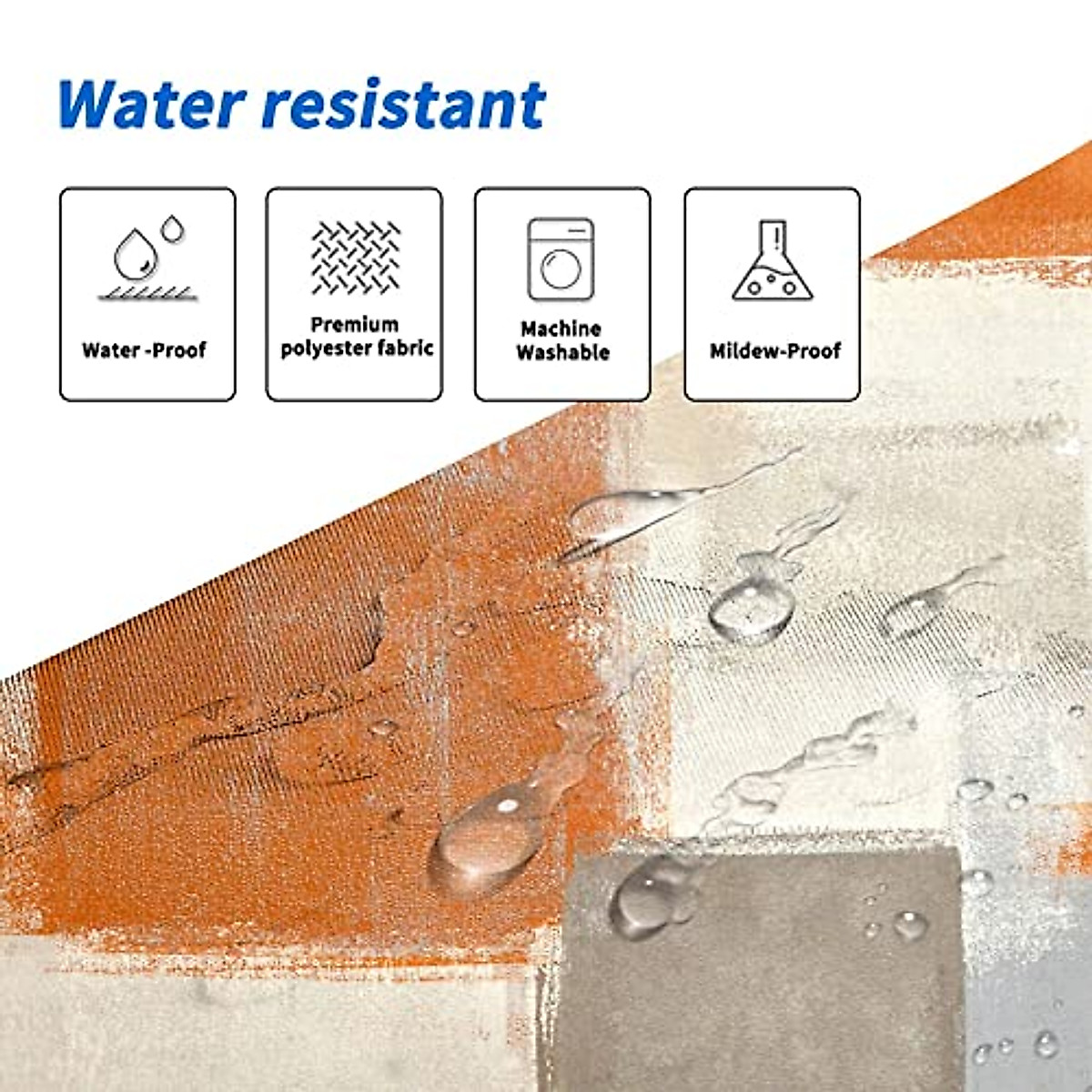 4PCS Anime Shower Curtain Set Accessories with Kawaii Bird Shower Curtains Non-Slip Rugs for Women,Toilet Lid Cover and Bath Mat 12 Hooks,Funny Cartoon Bathroom Decor,Gifts for Boys Girls 72 x 72 inch