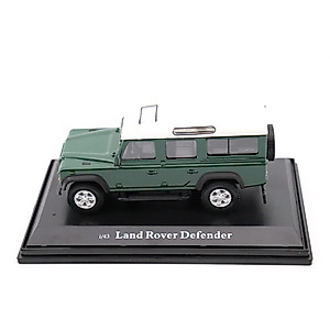 Motor city classics 1:43 Land Rover Defender British Green - Optimum Diecast