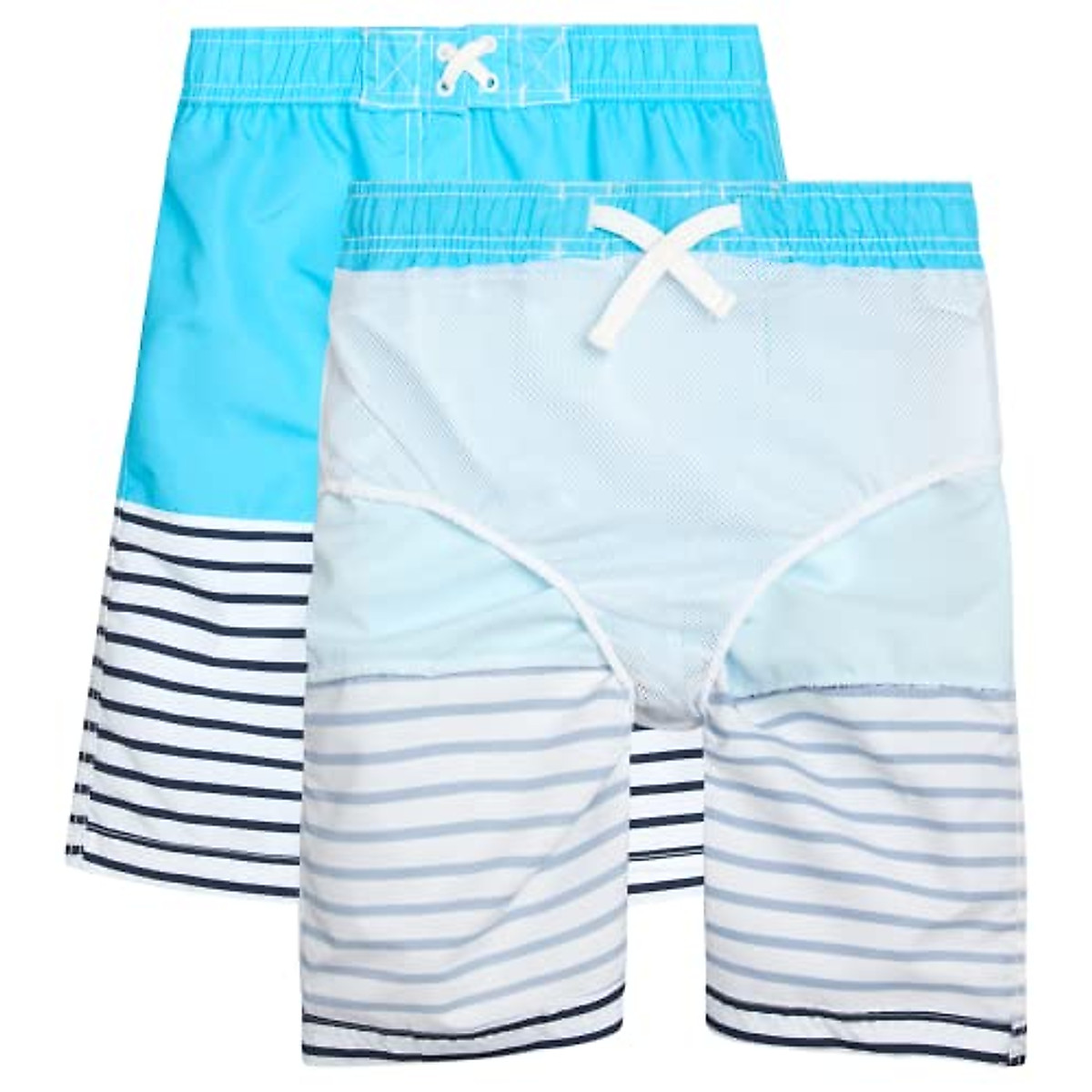 Wippette Baby Boy Rash Guard Swimsuit Set – 2-Piece UPF 50+ Dinosaur Bathing Suit for Boys (Infant/Toddler/Boy), Size 12 Months, BlueDino