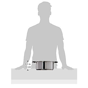 The Ozeri 6-Piece Stainless Steel Inductive Pot Set with Straining and Hands-Free Glass Lids