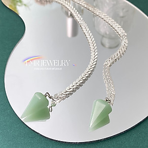 FMR Silver Fish Bone Face Chain Crystal Pendant Necklace Delicate Nose Accessories Face Jewelry for Women and Teens