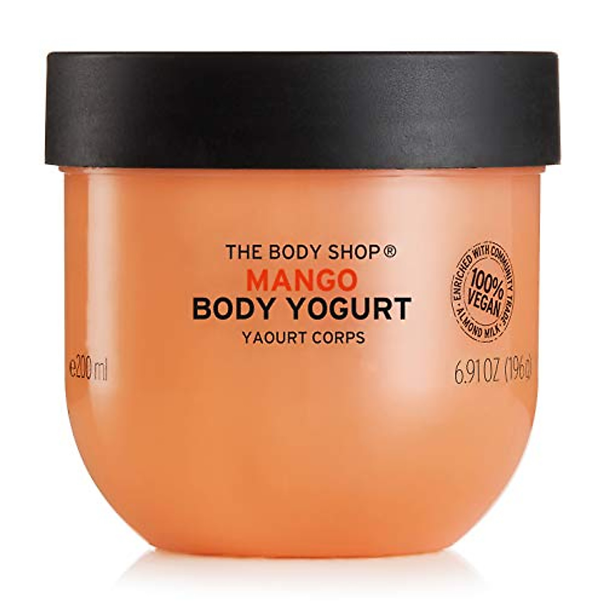 The Body Shop Mango Body Yogurt, 48hr Moisturizer, 100% Vegan, 6.91 Fl Oz