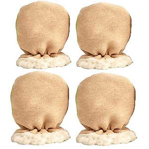 Paladoo Baby Mittens Sherpa Lined Fleece Winter (0-6,6-12 Months 2 pair)