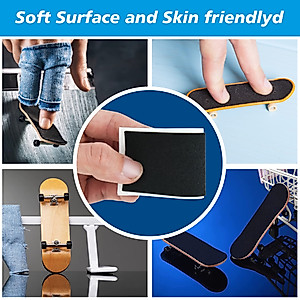 Haisalin 30Pcs Fingerboard Foam Grip Tape, 38mmX110mm Fingerboard Grip Tape,Foam Grip Tape for Fingerboards(30)