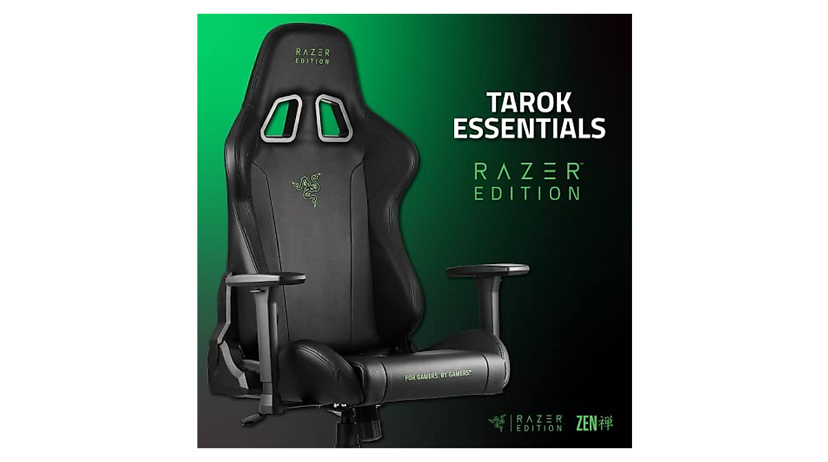 Razer Edition Gaming Chair – Comfortable, Stylish & Adjustable