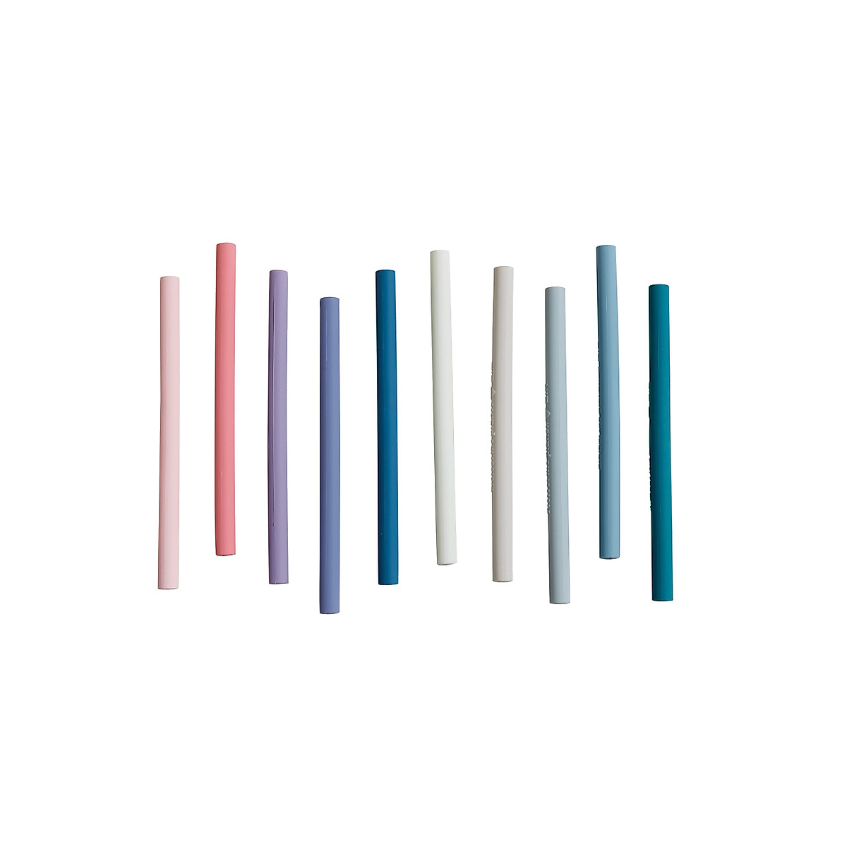 GIR: Get It Right | Silicone Straws Perfect for Small Glasses | Great for Hot + Cold Drinks |, Geode, 10-Pack, 10 CountÉ