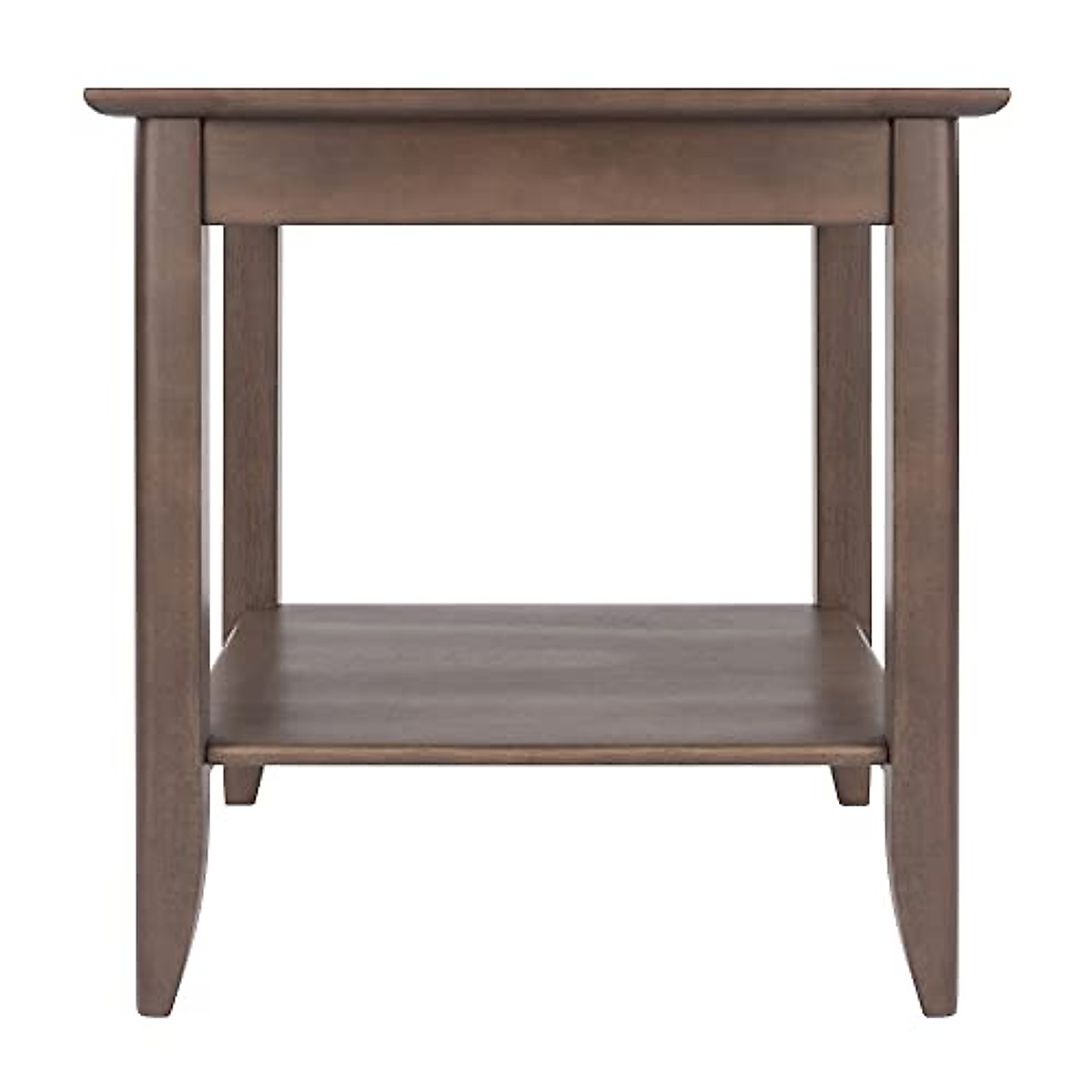 Winsome Wood Santino End Table, 22.64, Oyster Gray