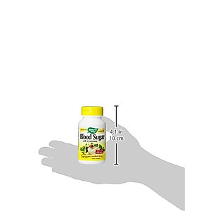 Nature's Way Blood Sugar Manager with Gymnema, Supports Blood Sugar Metabolism*, Vitamin A Supplement, 90 Capsules