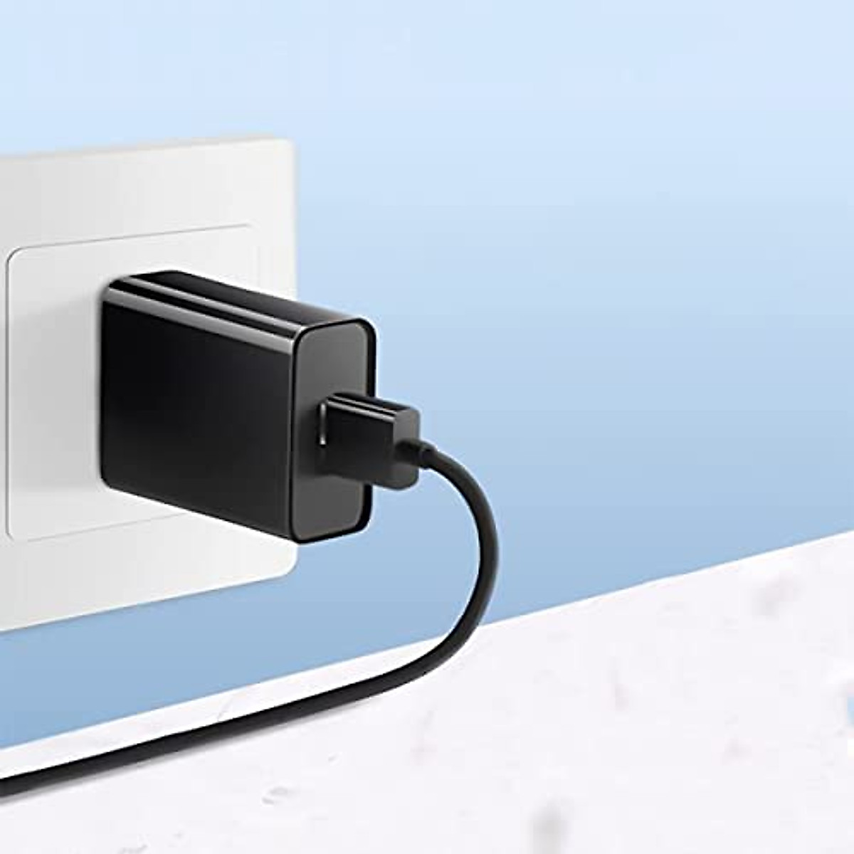 USB Type C Charger Charging Cable for New Jitterbug Flip 2 and New Jitterbug Lively Smart 3 - (5Ft) (Not Compatible with The Old Version Micro Port)