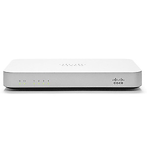 Cisco Meraki MX60 Small Branch Security Appliance (100Mbps FW Throughput 5xGbE Ports, Dashboard and Cloud Controller License Required) (Renewed)