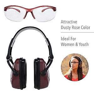 HOWARD LEIGHT Woman Shooting Combo Kit Muff/Eyewear
