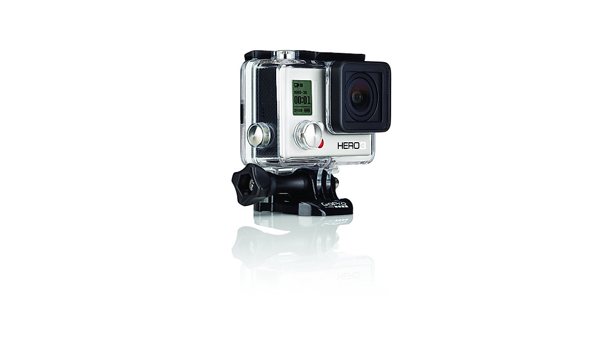 GoPro HERO3 White Edition Waterproof Action Camera - 1080p 40m Depth