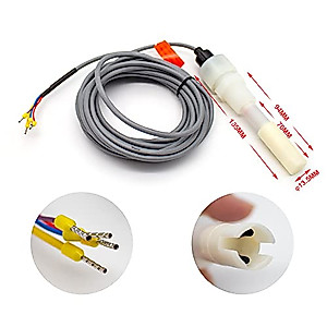 iDili Conductivity Meter Online Conductivity Meter TDS Instrument EC Meter Conductivity Electrode Replace Pure Water Monitor CM-230