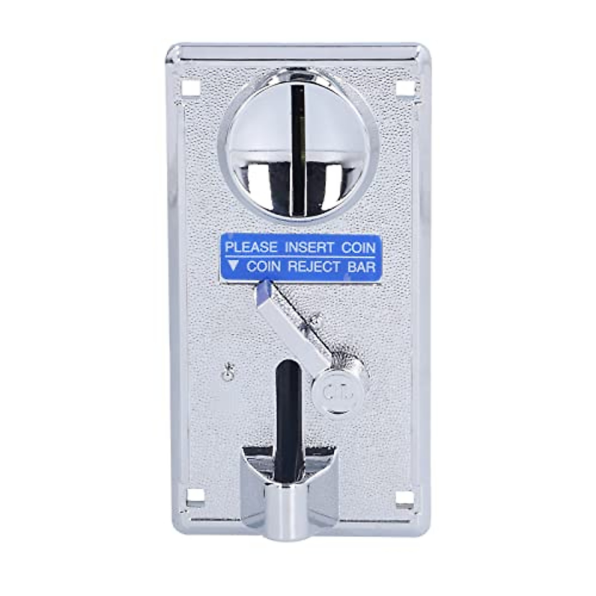 Compare and Choose Electronic Coin Acceptor with Three Sets of Anti Fishing Electric Eye Counting Devices, Convenient and Correct for Arcade Game Vending Machine (Silver Gray)
