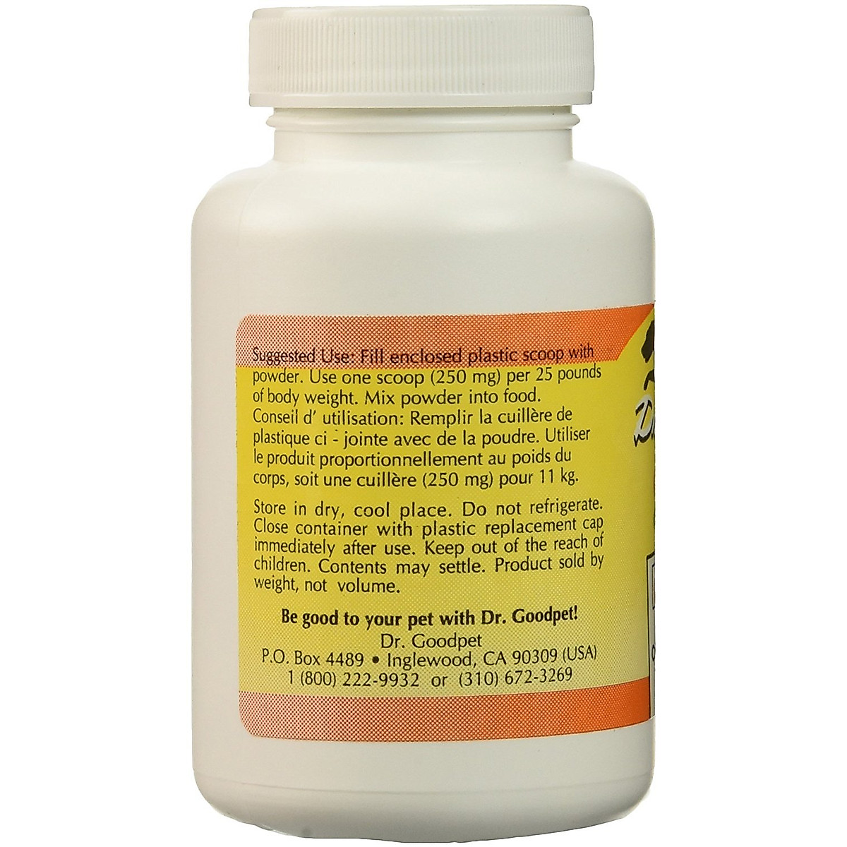 Dr. Goodpet Crystal C - Highest Purity Buffered Vitamin C Powder - Supports Immune System & Overall Health!