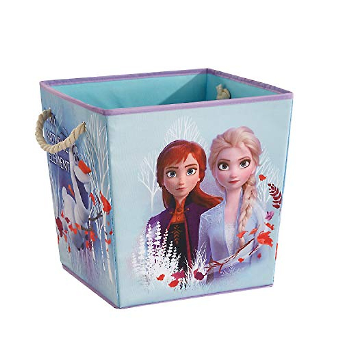 Idea Nuova Frozen 2 Square Storage Bin with Handles, Set of 2