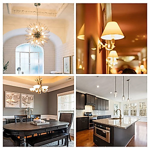 ZHENMING E14 Bulb E14 European Base Bulb 2.5W Equal 30W Candelabra Halogen E14 Light Bulb, Dimmable AC 110V-130V Warm White 3000K 270LM Clear Glass E14 LED Bulb, 2-Pack