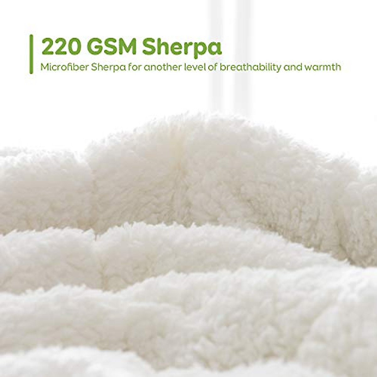 Sivio Luxury Shaggy Longfur Weighted Blanket 15lbs,Snuggly Fuzzy Faux Fur Heavy Warm Elegant Cozy Plush Sherpa Microfiber Blanket, for Couch Bed Chair Photo Props - 48"x72", Cream