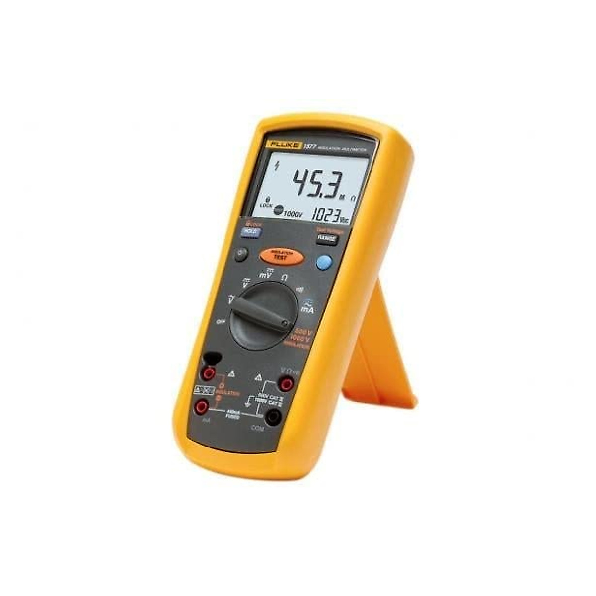 Fluke 1577 Insulation Multimeter, LCD Display, 600 Megaohm Resistance, 500/1000V Voltage