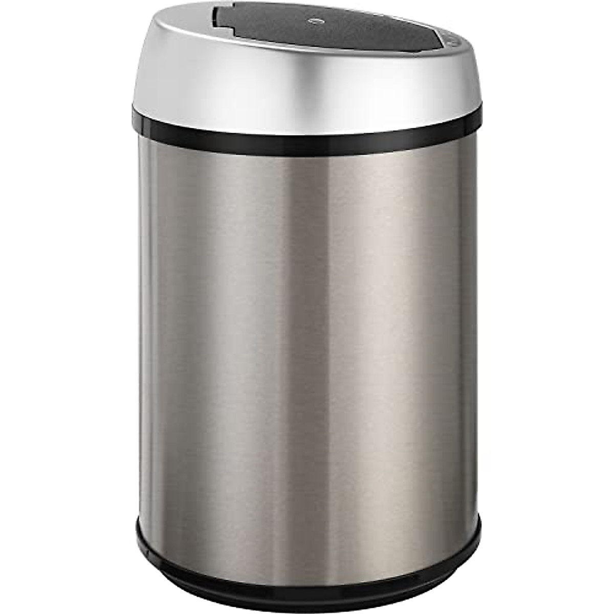 Hanover 12-Liter / 3.1-Gallon Stainless Steel 12 Liter-3.1 Gallon Home and Kitchen | Fingerprint Smudge Resistant | Soft Close | Sensor Lid, 12L Trash Can 3