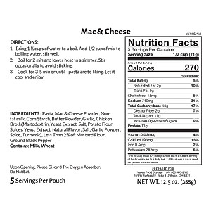 Valley Food Storage Taste of Home: Tomato Basil Soup + Mac and Cheese | Premium Emergency Food Supply | Non-GMO Survival Food 25 Year Shelf Life | Camping Food, Backpacking Meals, Prepper Supplies