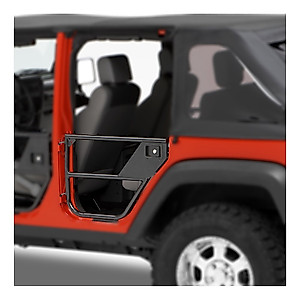 Bestop 5181101 Black Element Doors for 2007-2018 Wrangler JK 2DR & 4DR - Front/Rear
