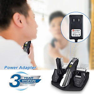 PKPOWER AC Adapter Compatible with Remington Shaver PG525 PG6135 PG6145 PG-6145 PG6155 PG-6155 PG6025 PG6060, Power Supply for MB-4020 MB4020 PR6125 PG6137 PR-6125 PG-6137 RP00235 Power Cord