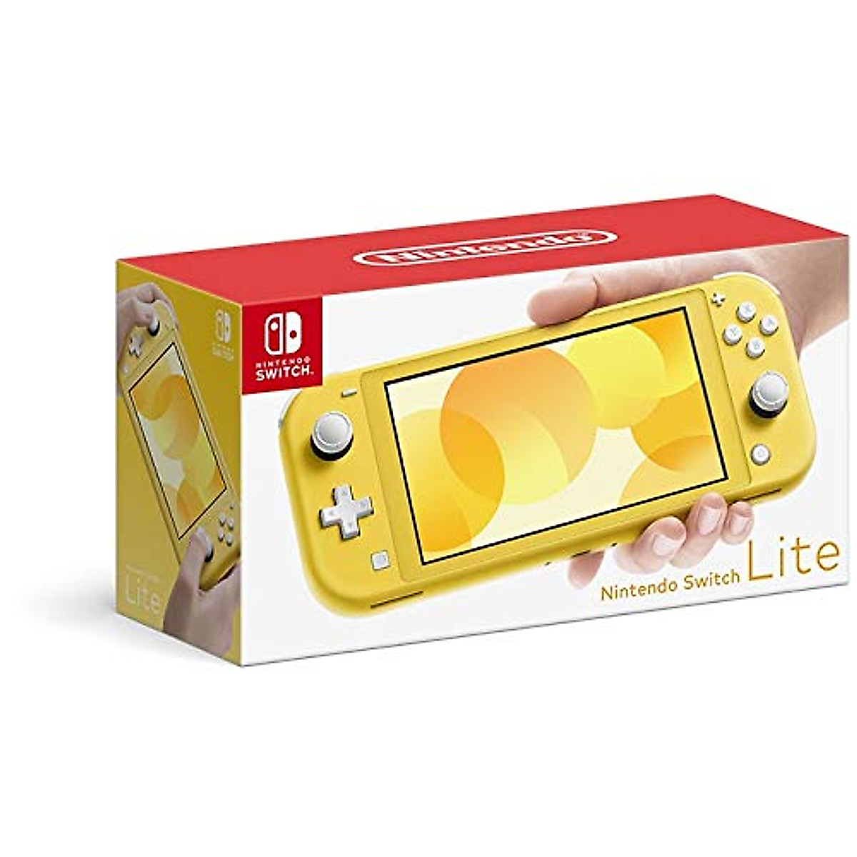 Nintendo 2020 Switch Lite Console Family Christmas Holiday Bundle - Yellow, 5.5" Touchscreen Display, Built-in Plus Control Pad, Speakers, WiFi, Bluetooth 4.1, NexiGo 128GB MicroSD Card Bundle