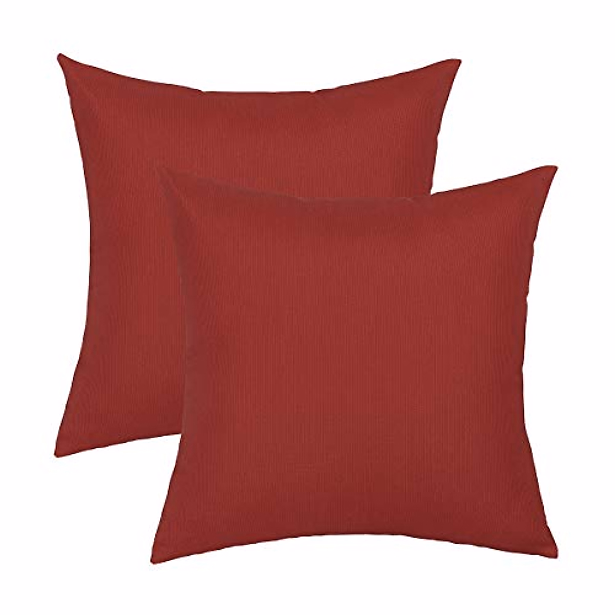 Sunbrella® Spectrum 20-inch Outdoor Pillow 2-Pack by Olivia Quido (Cherry Red)