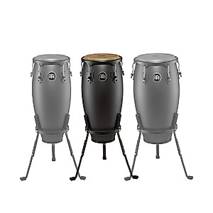 Meinl Percussion HC11PBK-M Headliner Designer Series 11-Inch Quinto with Basket Stand, Phantom Black