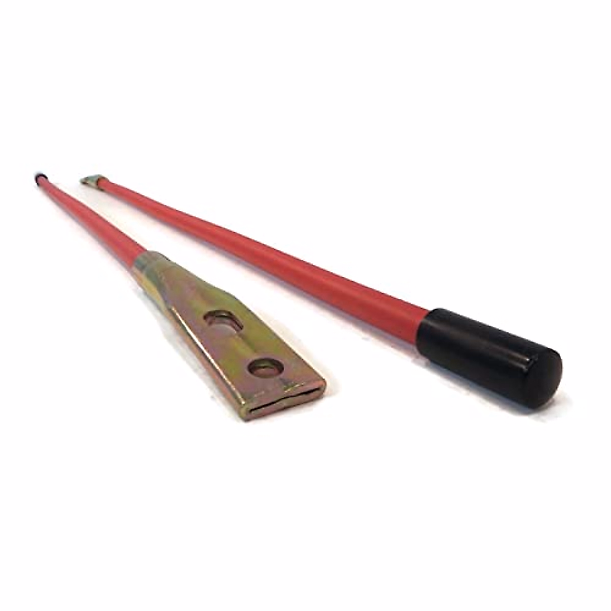 The ROP Shop | Pack of 6 - Set of 27-inch Red, Universal Snowplow Blade Guide for Boss BAX00005