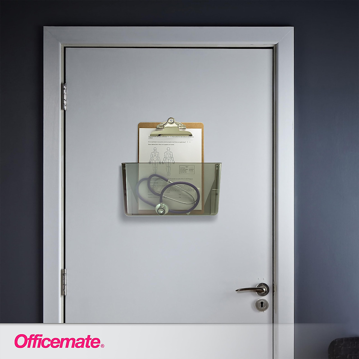 OIC Wall Files, Pockets and Accessories, Smoke (OIC21431), Letter