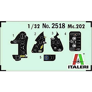 Italeri 2518 Macchi MC.202 1:32 Model Kit