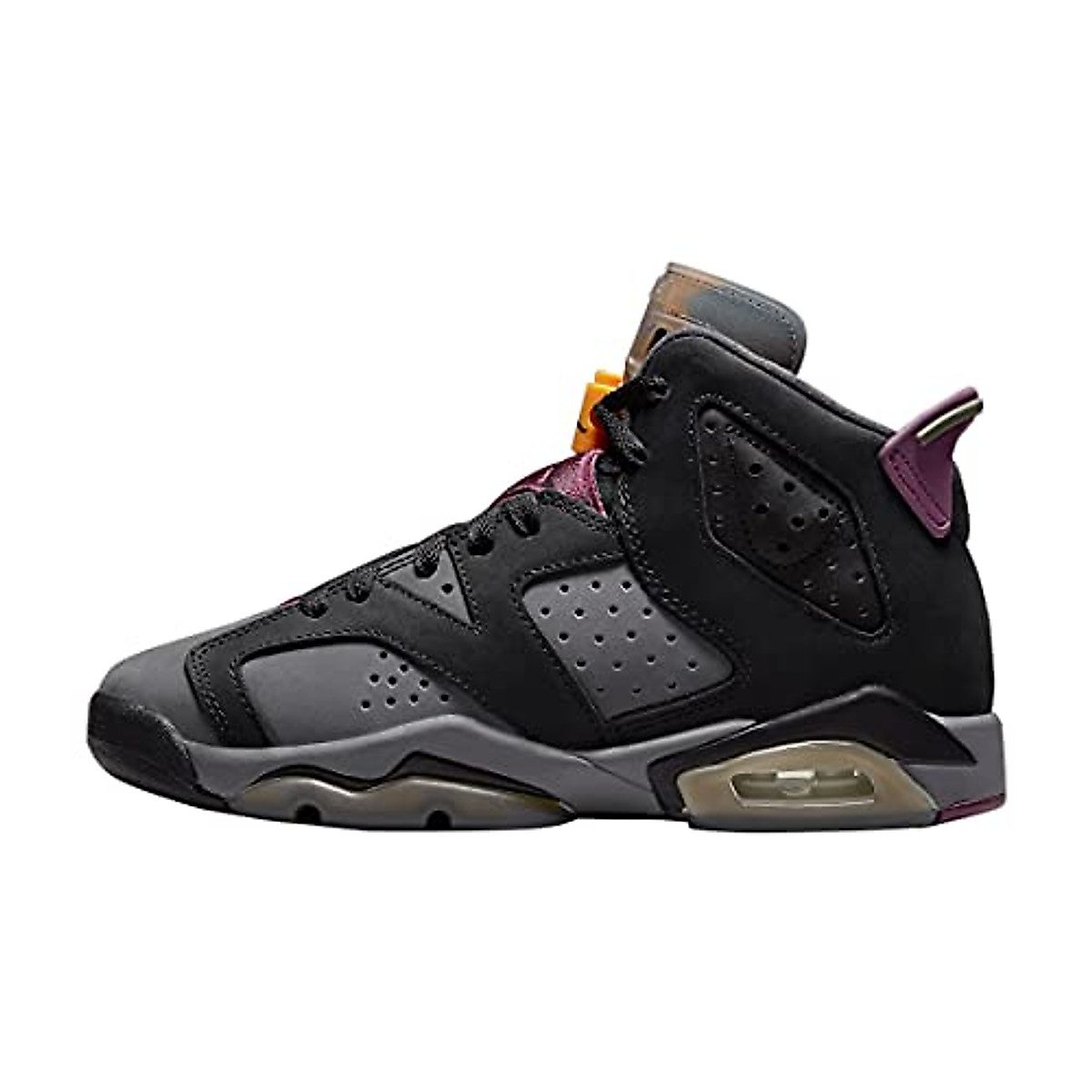 Big Kid's Jordan 6 Retro Bordeaux Black/Bordeaux-Lt Graphite (384665 063) - 4