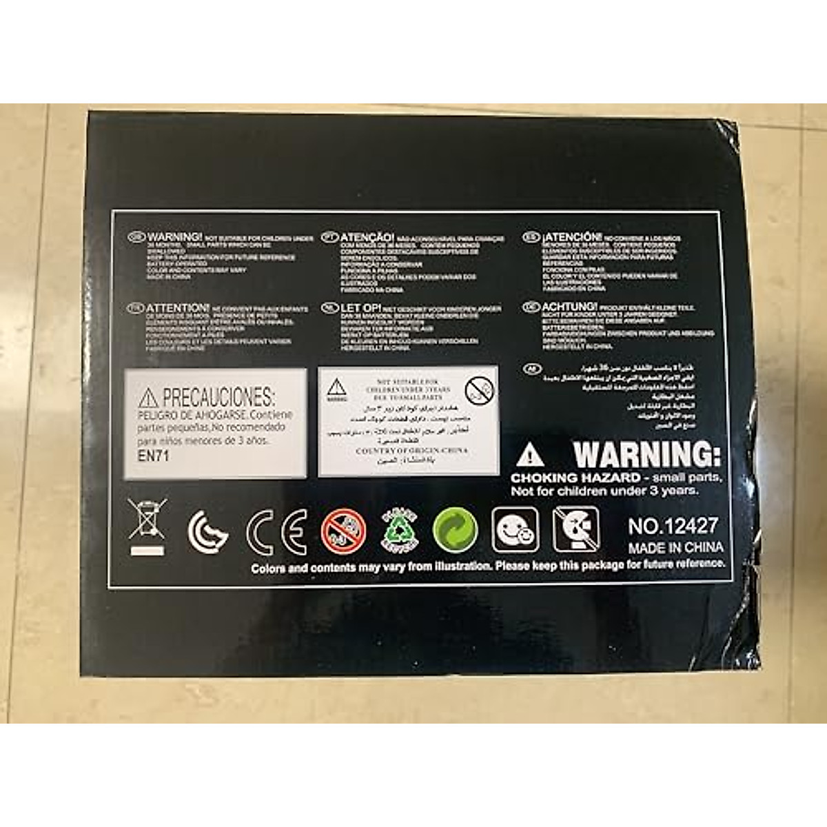 YuqiaoTime WLtoys 12427 RC Car 4WD 1/12 2.4G 50KM/H High Speed Monster Vehicle Remote Control Car RC Buggy Off-Road Car (12427 1B)