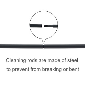 Cleaning Kit Set Cleaning Kits Portable Clean Kit Supplies for 5.56mm/ .223/ .22 Cal with Olive Green Bag