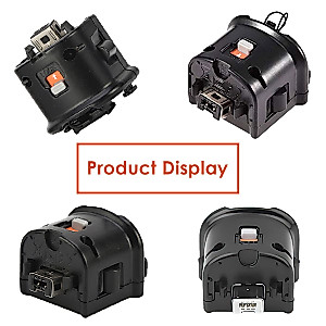 DERCLIVE Remote Motion Plus Sensor Controller Adapter + Silicone Case