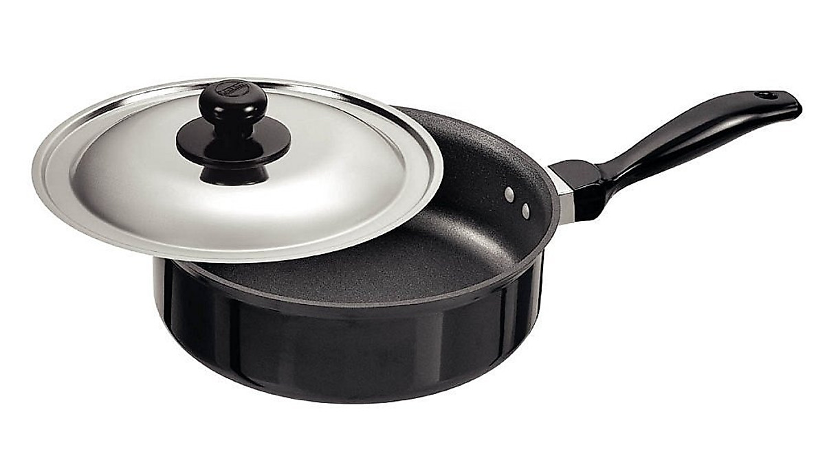 Futura Non-Stick Curry Pan - 2L Saute with Steel Lid