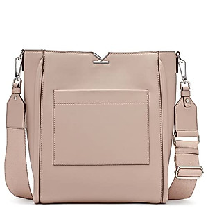 Calvin Klein Crisell North/South Crossbody, Goat,One Size