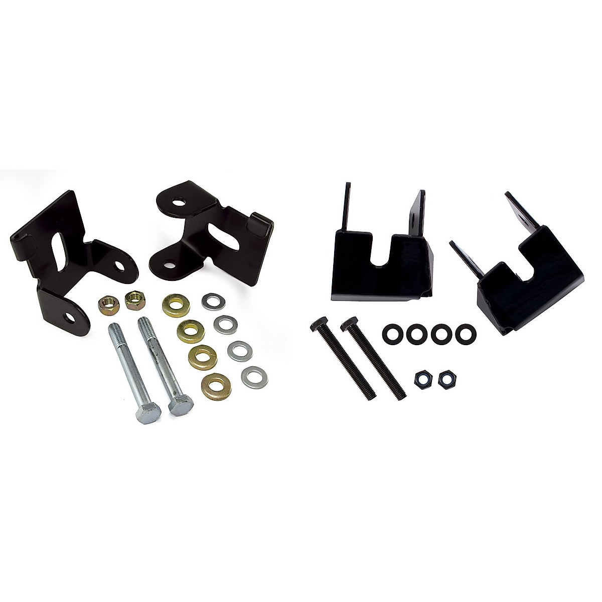 Rugged Ridge 18003.37 Skid Plate Kit, Lower, Control Arms; 07-18 Jeep Wrangler JK/JKU , Black