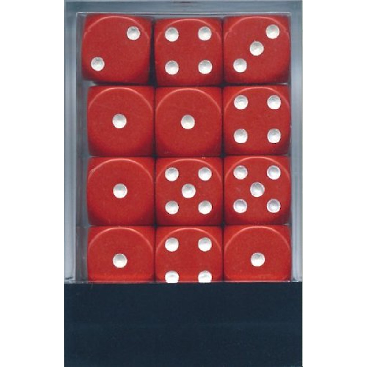 Chessex Dice d6 Sets: Scarab Jade with Gold - 12mm Six Sided Die (36) Block of Dice