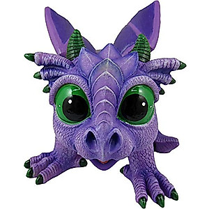 World of Wonders - Dreamland Dragons Series - Collectible 4 Piece Stone Dragon Figurines with Official Birth Certificate | Fantasy Home Decor Accent - 4Pack