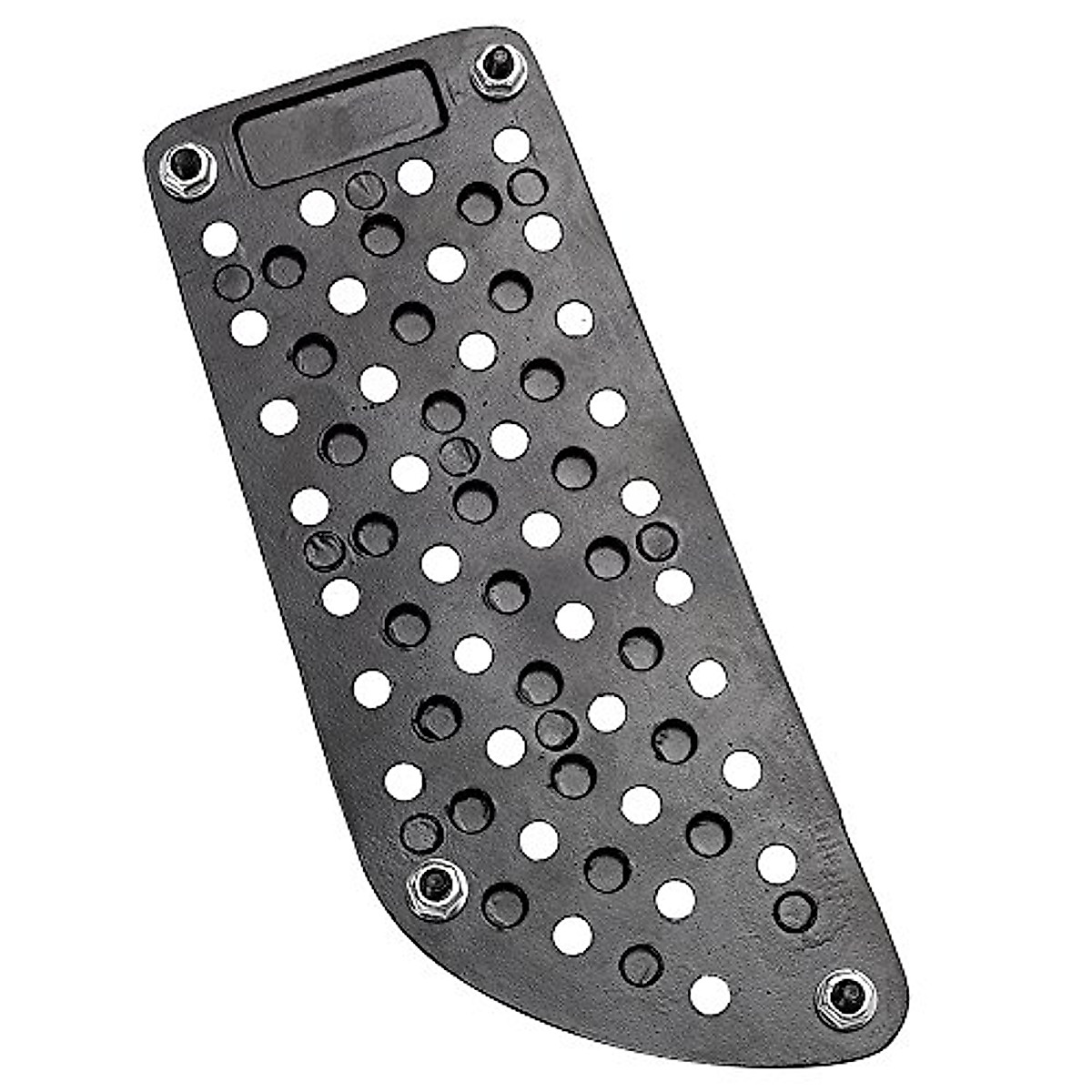 Bully BBS-2101 Black Bull Series Powder Coated Aluminum Universal Fit Truck Pedal Pad for Trucks from Chevy (Chevrolet), Ford, Toyota, GMC, Dodge RAM, Jeep