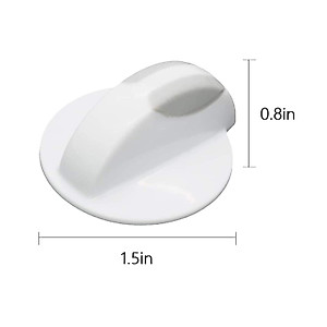 newlifeapp 134844410 Premium Quality Dryer or Washer KNOB. (This knob Will Accept a D-Shaped Shaft Switch) Compatible with Frigidaire, Westinghouse