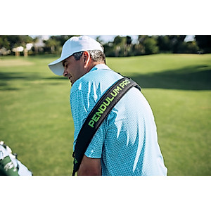 PENDULUM PRO Golf Swing Trainer - 3 in 1 Golf Training Aid - Chipping, Putting, & Initial Take Away Trainer - Instant Feedback to Improve Golf Game