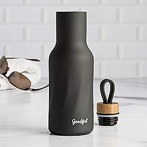 Vacuum-Sealed Stainless Steel Thermal Insulated Water Bottle, Gray