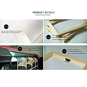 Teal Tree Wall Art Decor Tree of Life Modern Abstract Canvas Painting Prints Pictures Artwork Home Decor for Kitchen Living Room Dining Room