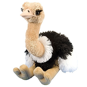 Wild Republic Ostrich Plush, Stuffed Animal, Plush Toy, Gifts for Kids, Cuddlekins 12 Inches