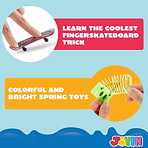 JOYIN 60 Pcs Party Favors for Kids, Popular Fidget Toys Pack, Goodie Bags Fillers for Kids Birthday Party, Prizes in Bulk for School, Pinata Stuffers, Classroom Prizes, Treasure Box Toys